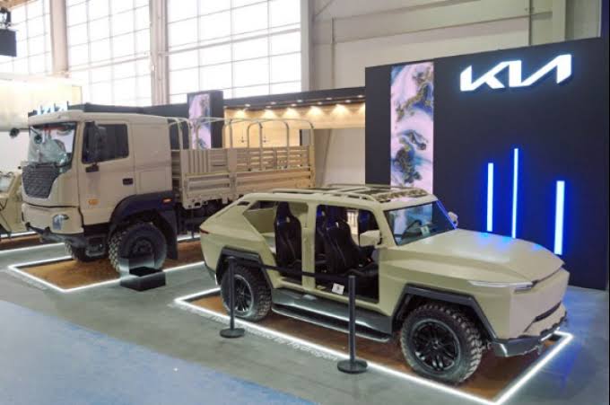 KIA Korea Selatan pamer kendaraan taktis masa depan berbahan bakar ...