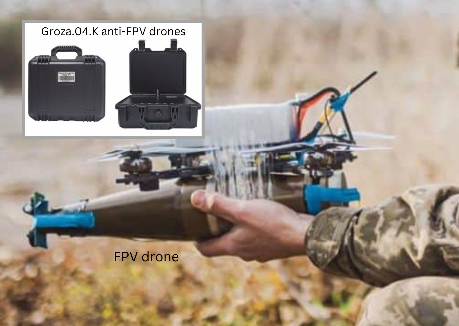 Rusia luncurkan sistem antidrone portabel Groza.04.K, penangkal drone ...