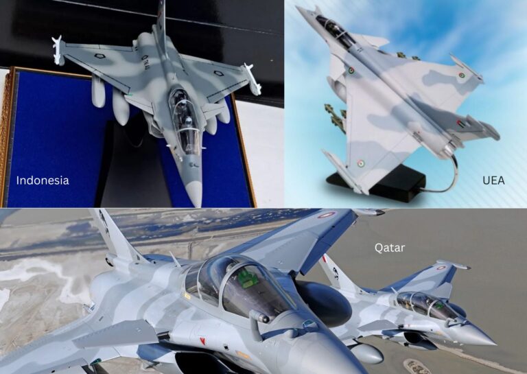 Membandingkan warna kamuflase jet tempur Rafale Indonesia dengan ...