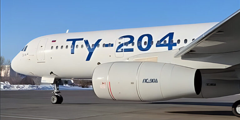 Pesawat Tu-204-100B buatan dalam negeri Rusia telah bergabung dengan armada Red Wings