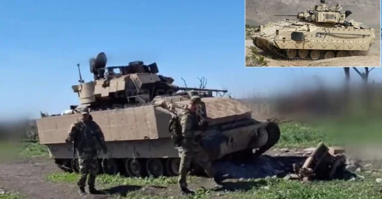 Pasukan Rusia menangkap kendaraan tempur Bradley M7 BFiST pertama ...