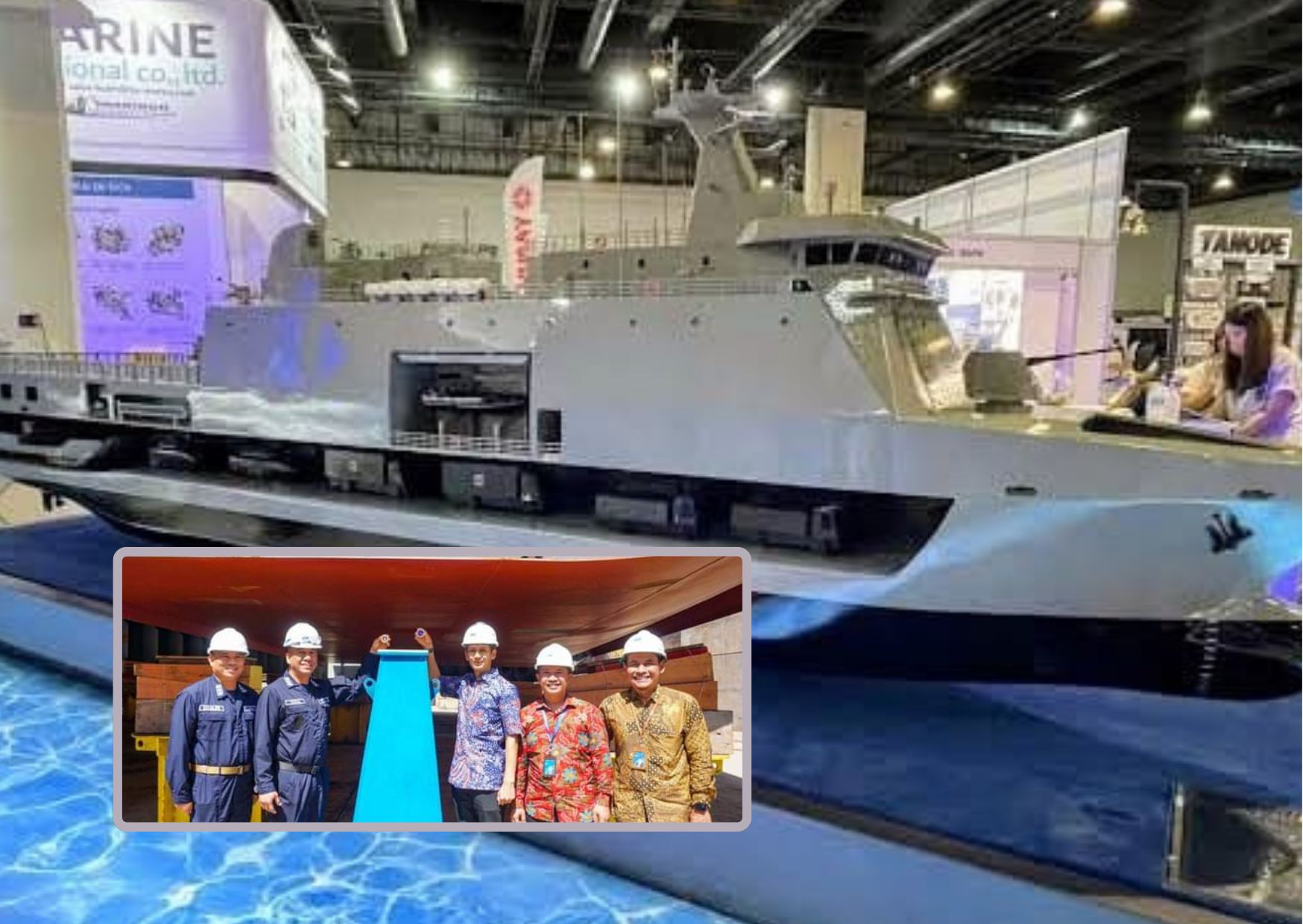 Mantap, PT PAL Indonesia lakukan peletakan lunas kapal LD-2 pesanan ...