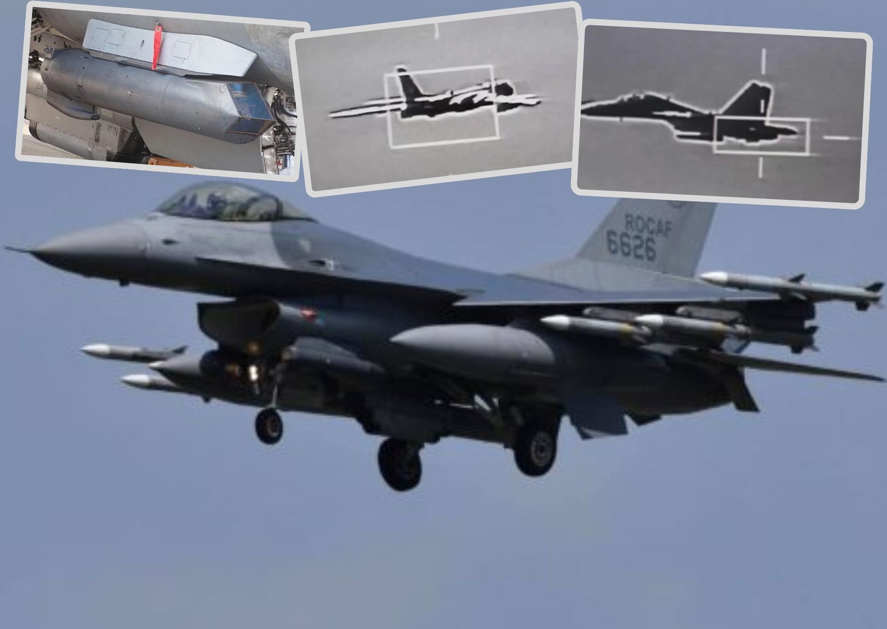 F-16 Taiwan berhasil memantau jet tempur J-16D dan pembom H-6K China ...