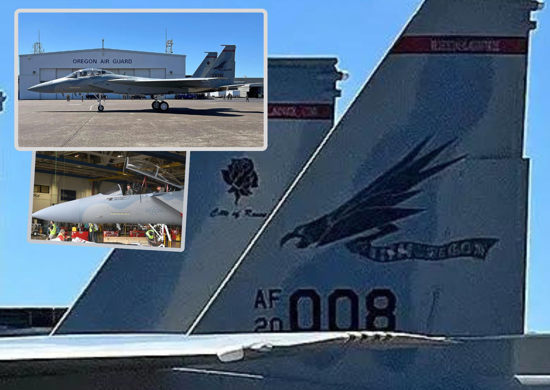 F-15EX Eagle II tiba di rumahnya, Wing ke-142 Garda Nasional Udara ...