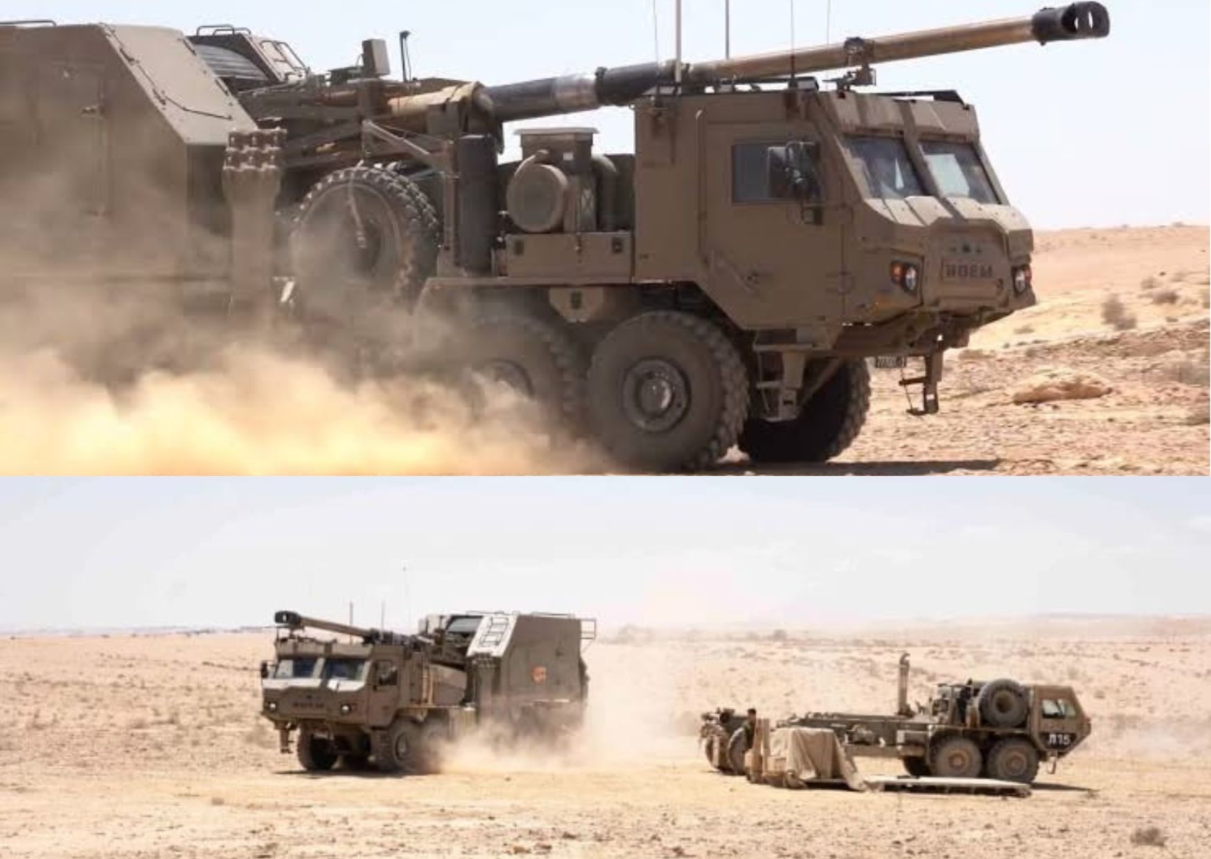 Militer Israel mendapatkan sistem SPH 155 mm Thunder 8X8 baru, siap ...