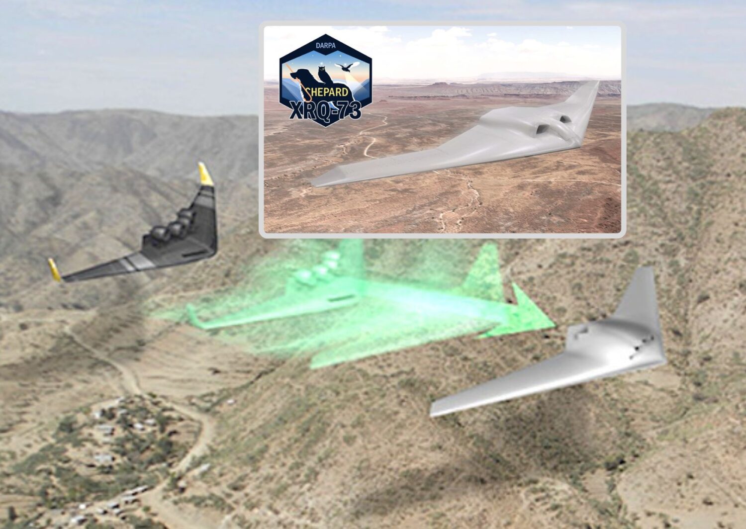 DARPA meluncurkan desain demonstrator X-Prime terbaru XRQ-73: Drone bertenaga listrik hibrida ...