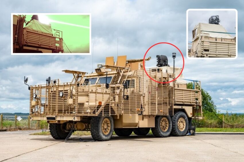 Pertama kalinya, Inggris berhasil menguji senjata laser Raytheon dengan ...