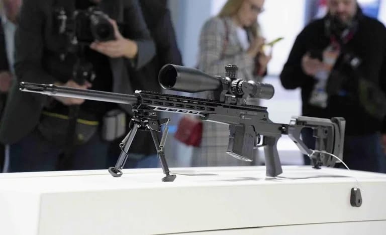 Kalashnikov luncurkan senapan berburu Rekord 06 model baru bergaya ...