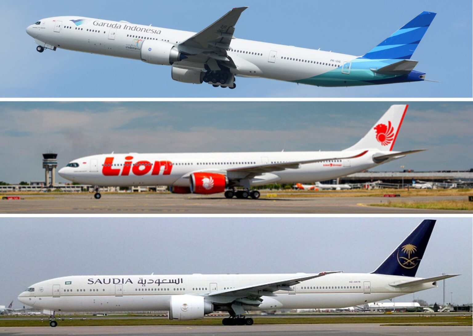 Penerbangan Haji Indonesia 2025 hanya menggunakan pesawat Boeing 777 ...