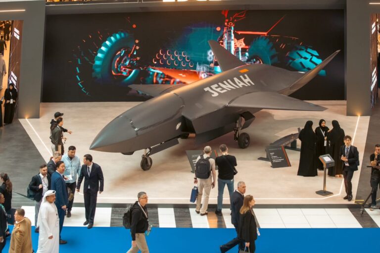 IDEX 2025: UEA tampilkan UCAV buatan dalam negeri Jeniah, berkecepatan maksimum 1.000 km/jam