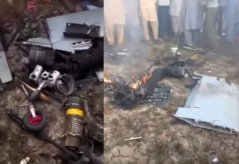 India temukan puing drone kamikaze YIHA-III yang diproduksi bersama ...