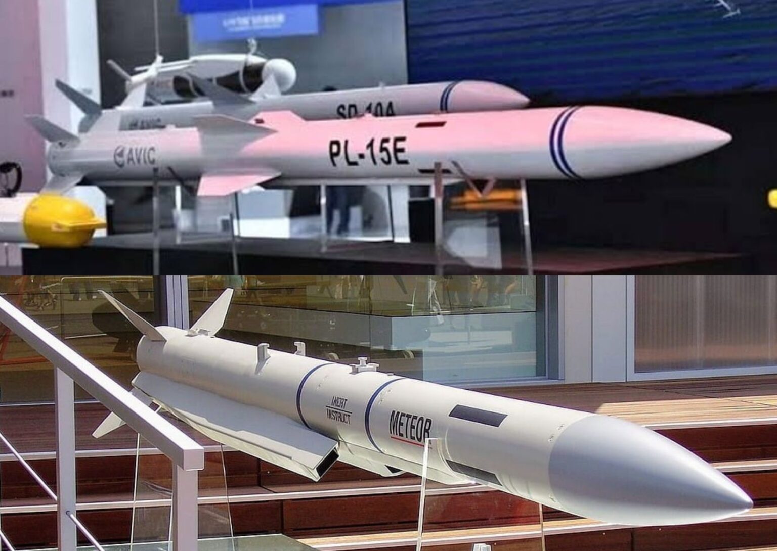 Unggul mana rudal antipesawat jarak jauh PL-15 China dengan Meteor Prancis?