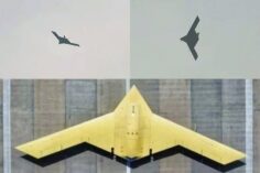 Drone siluman CH-7 China terbang perdana, terlihat menggunakan sirip ...